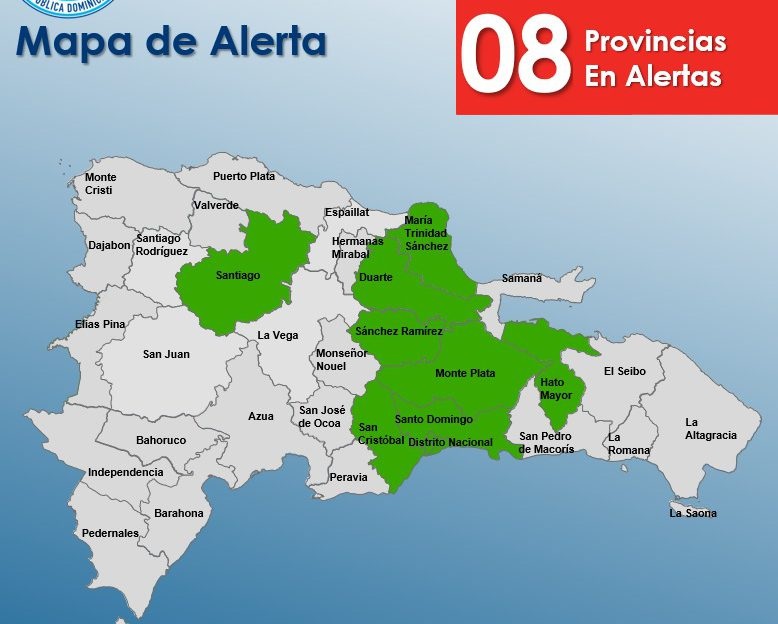 Distrito Nacional y ocho provincias están en alerta por vaguada - Por ...